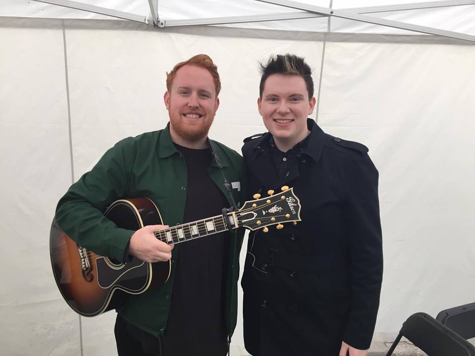 Gavin James interview at London’s St Patrick’s Day festival – Rory O'Connor